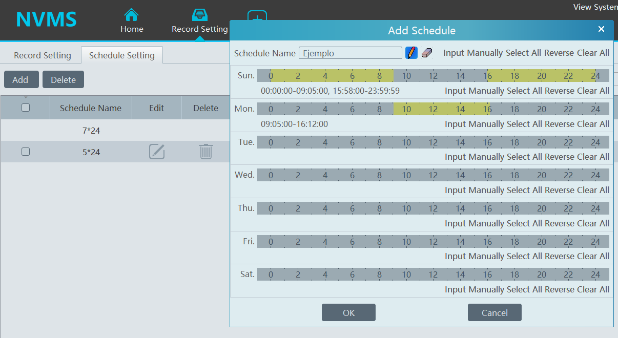 ¿Como realizar grabación en software NVMS 2.0 de Meriva Technology? – Centro de Ayuda ...