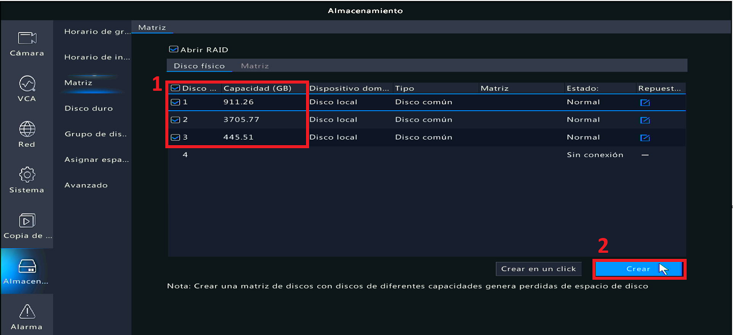 ¿Cómo realizar un arreglo RAID en tu NVR UNV para administrar tus discos duros? – Centro de ...