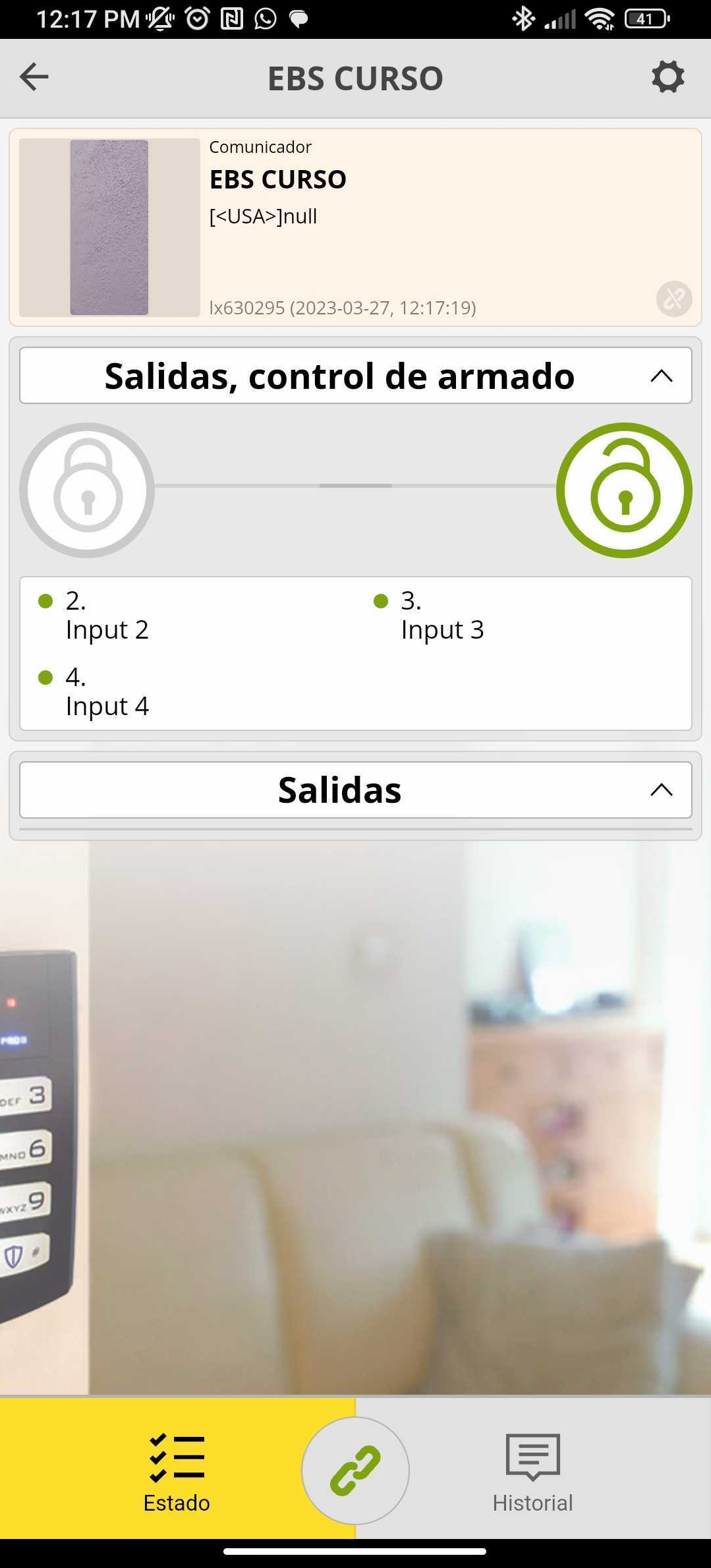 ¿Cómo activar los candados de armado y desarmado en aplicación EBS Security? – Centro de Ayuda ...