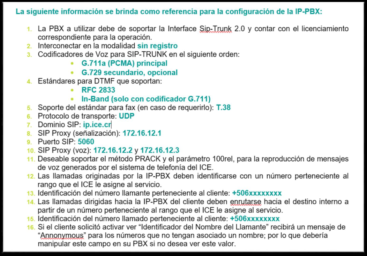 Configuración de troncal SIP con equipo fisico – Centro de Ayuda ...