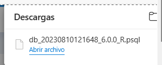 Como hacer un respaldo de base de datos de ZKBio CVSecurity – Centro de Ayuda Tecnosinergia ...