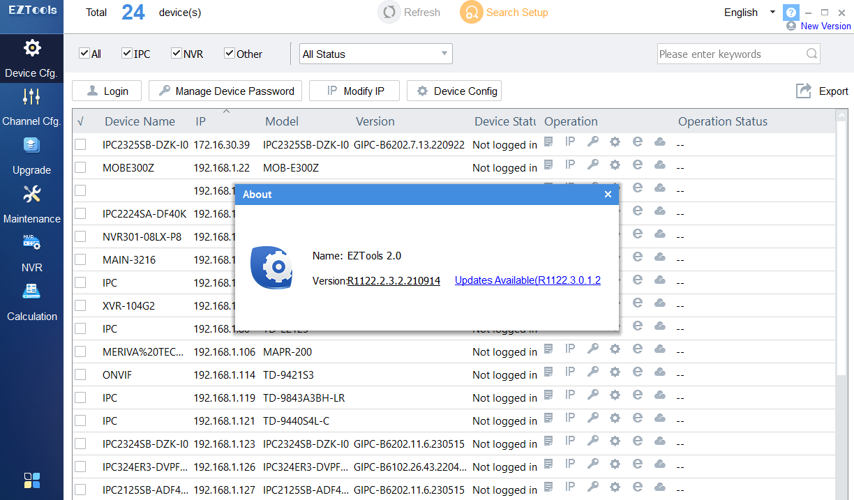 Descarga el software EZTools 2.0 de UNV – Centro de Ayuda Tecnosinergia - Tecnosinergia S. de R ...
