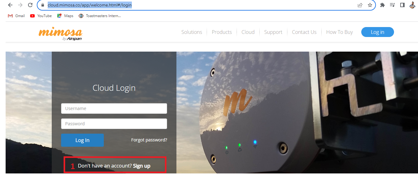 Como crear una nueva cuenta para administrar los APs, de mimosa ...