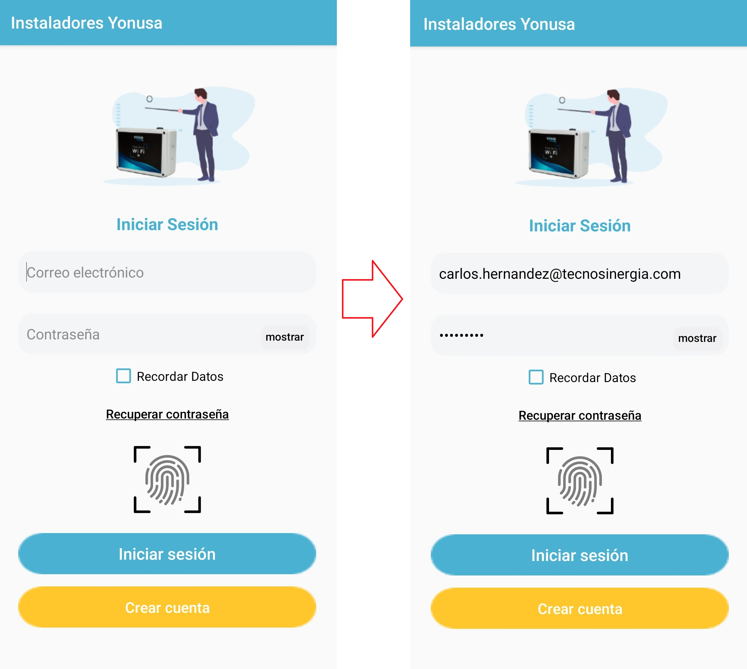 Agregar módulo Wifi utilizando la aplicación de Instaladores Yonusa ...