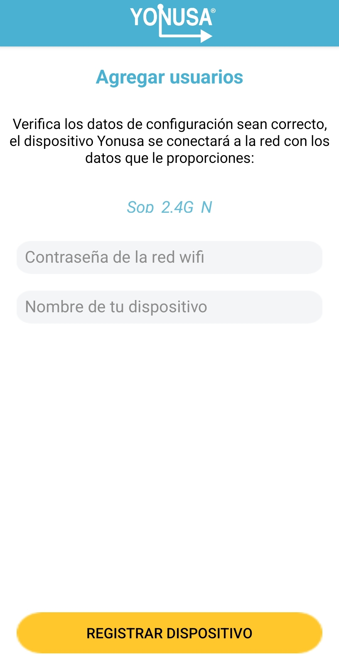 Agregar módulo Wifi utilizando la aplicación de Instaladores Yonusa ...