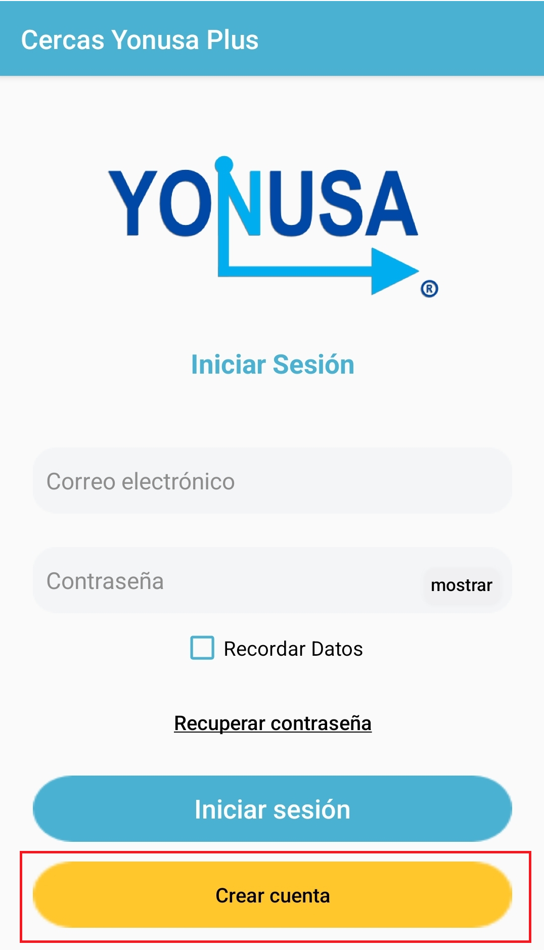 Como realizar el registro en la aplicación de Yonusa Plus – Centro de ...