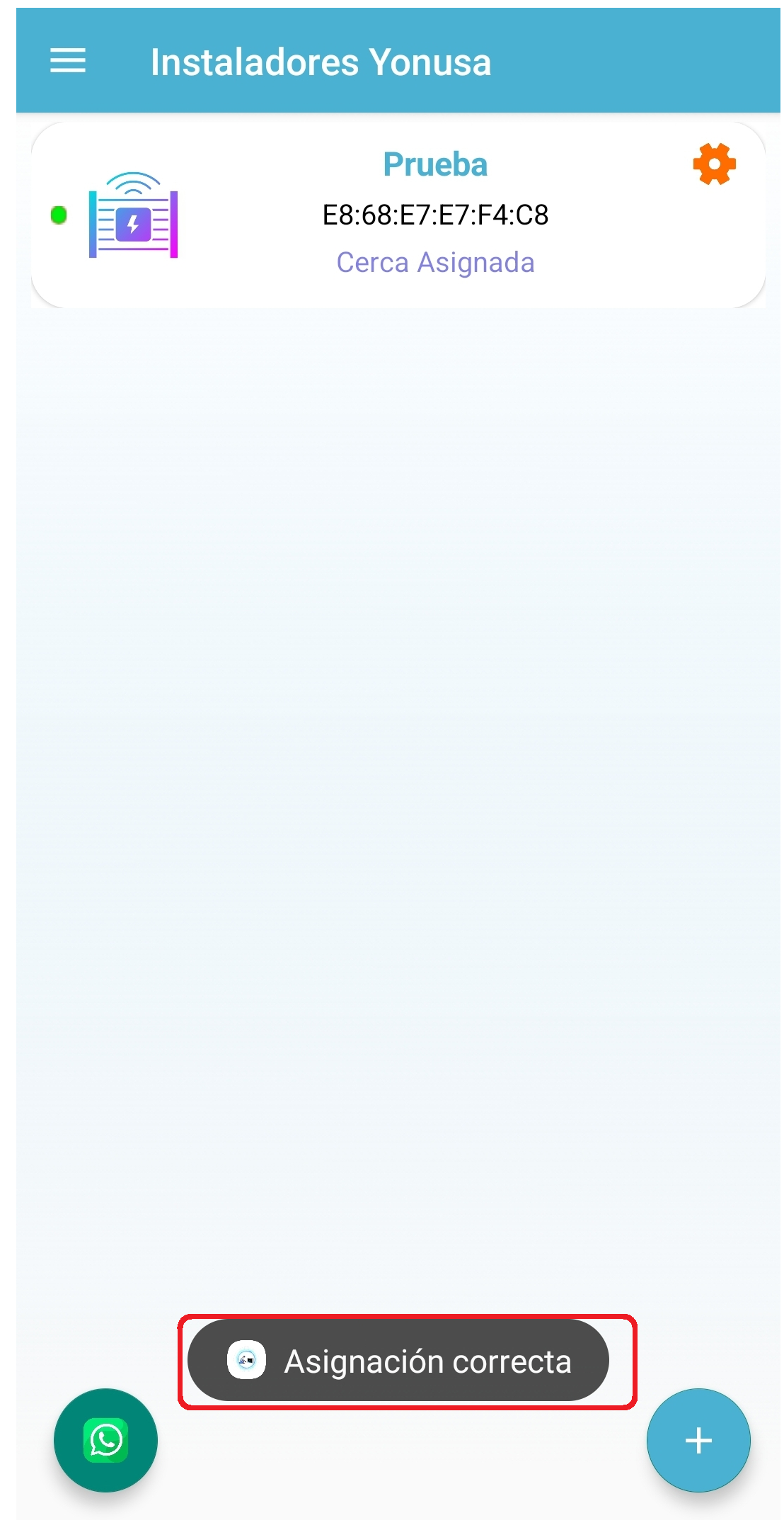 Como asignar módulo Wifi desde la aplicación Instalador Yonusa a ...