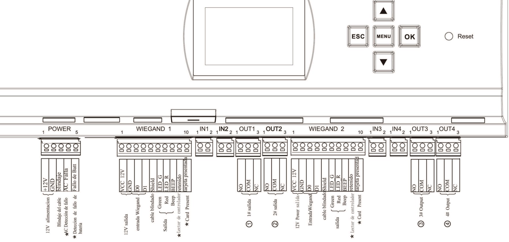 Vista Frontal Panel EC10 Conexiones en General – Centro de Ayuda ...