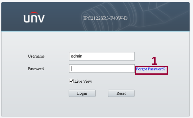 Recupera la contraseña de tus dispositivos UNV con la App UNV-Link ...