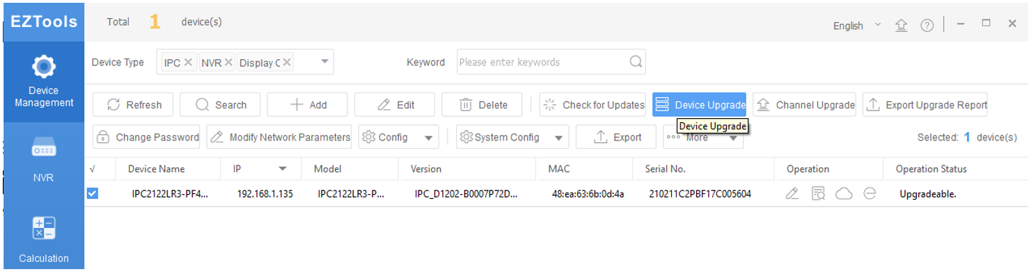 Como actualizar una cámara o grabador UNV utilizando el software de EZTools 3.0 – Centro de ...
