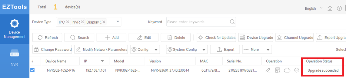 Como actualizar una cámara o grabador UNV utilizando el software de EZTools 3.0 – Centro de ...