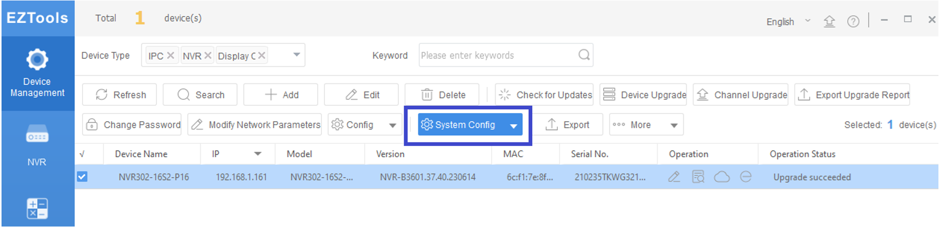 Como restablecer cámara o grabador UNV a valores de fábrica haciendo uso de EZTools 3.0 – Centro ...