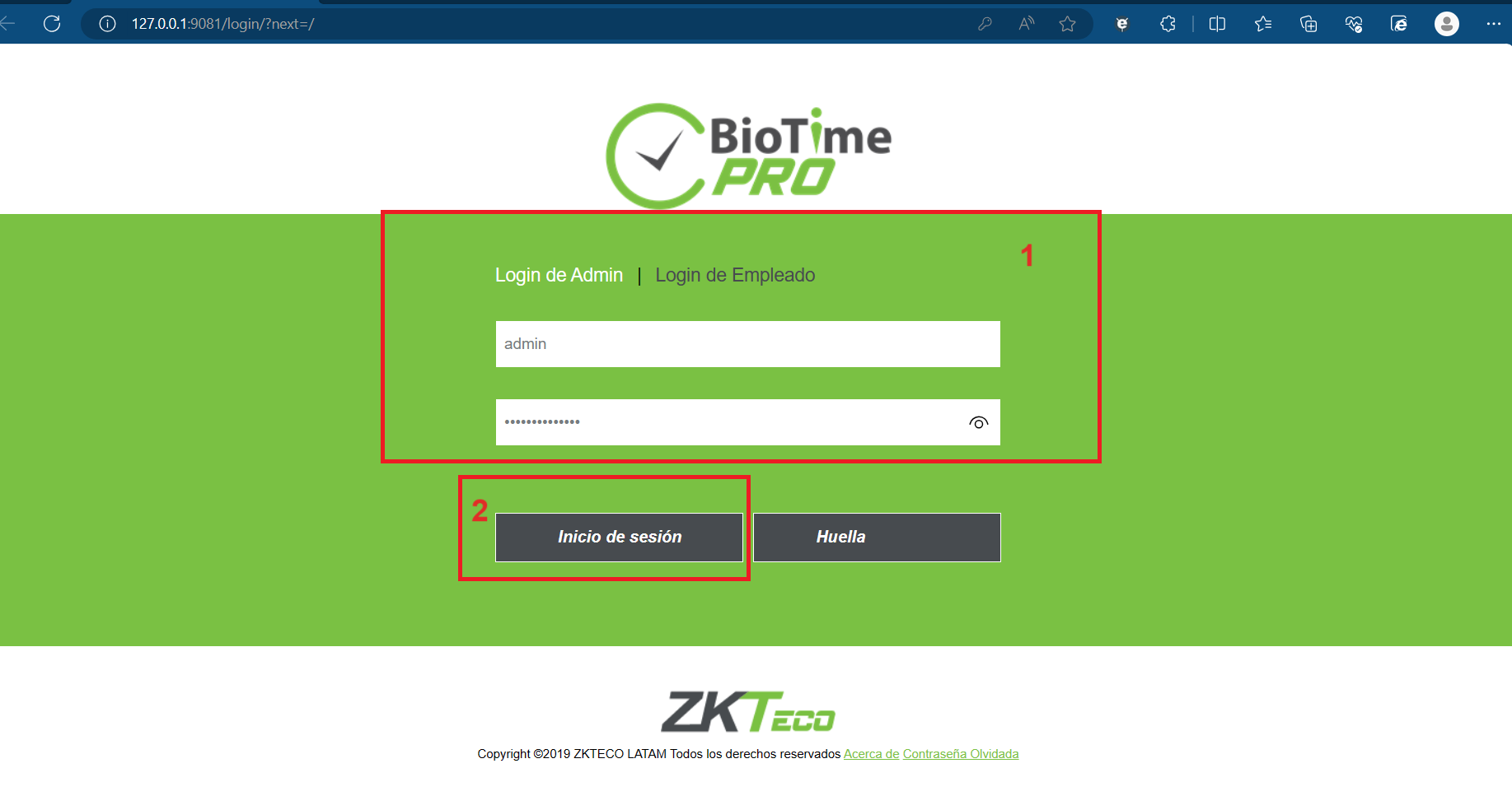 ¿Cómo instalar Biotime Pro? – Centro de Ayuda Tecnosinergia ...