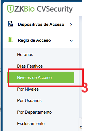 ¿Cómo crear los nivel de acceso en ZK CV Security? – Centro de Ayuda ...