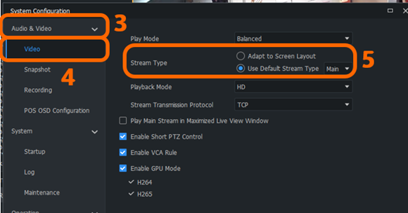 Configura la función Sub Stream en el software EZStation para tus ...