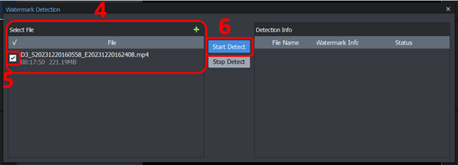 Verifica la marca de agua en EZPlayer para evitar manipulación de grabaciones en dispositivos ...