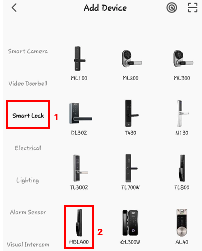 Agrega la Cerradura HBL400 a la App ZSmart – Centro de Ayuda ...