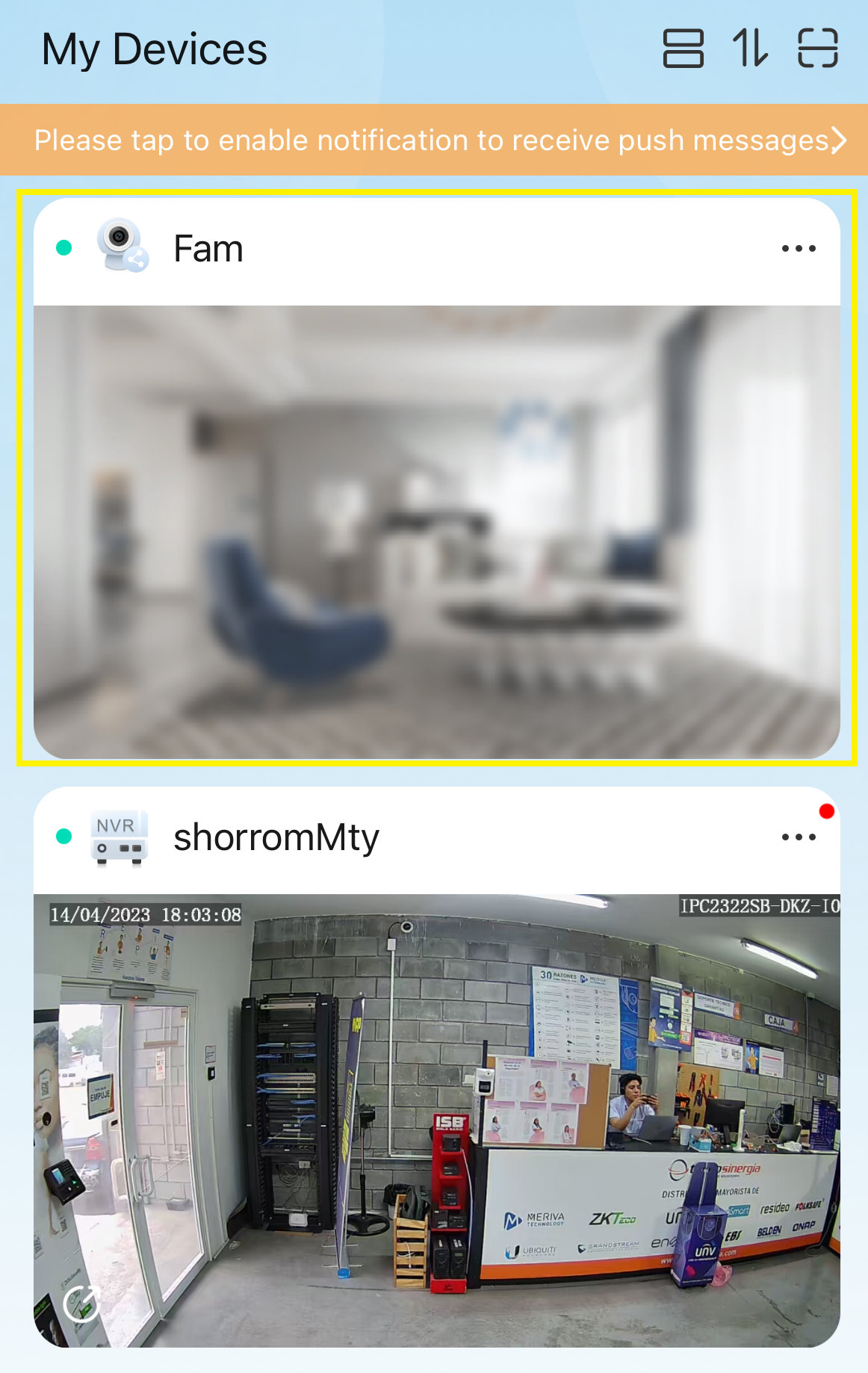 ¿Cómo agregar un dispositivo UNV en la app UNV Link? – Centro de Ayuda Tecnosinergia ...