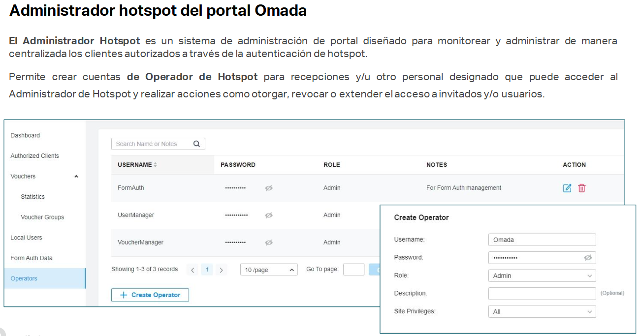 El Hotspot Portal de TP-Link Omada es una funcionalidad que permite crear una red Wi-Fi de ...
