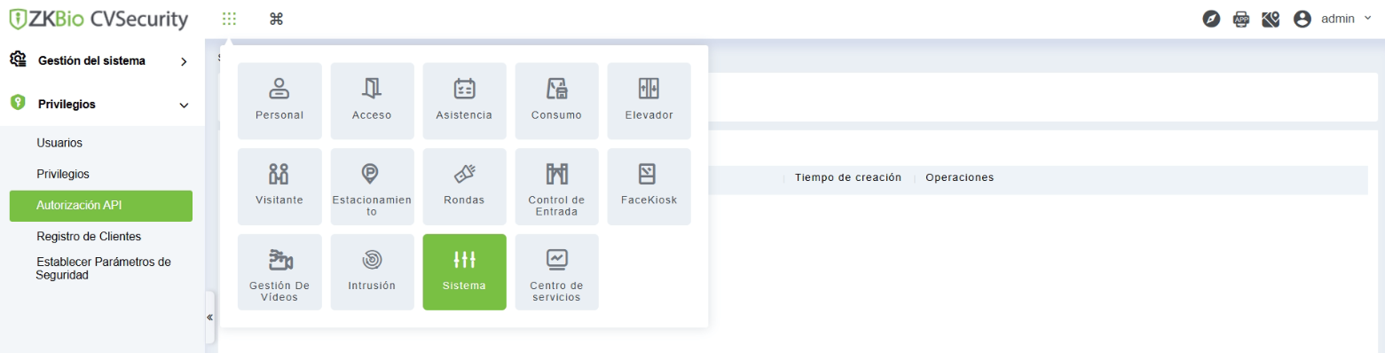 ¿Cómo navegar con las API dentro de ZKBio CVSecurity? – Centro de Ayuda ...