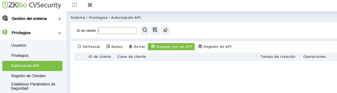 ¿Cómo navegar con las API dentro de ZKBio CVSecurity? – Centro de Ayuda ...