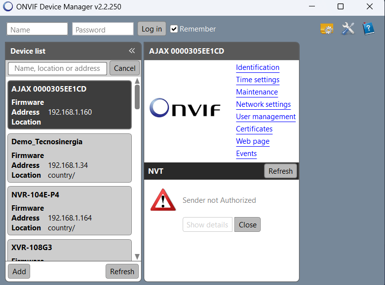Descarga e instala ONVIF Device Manager desde un sitio confiable – Centro de Ayuda Tecnosinergia ...