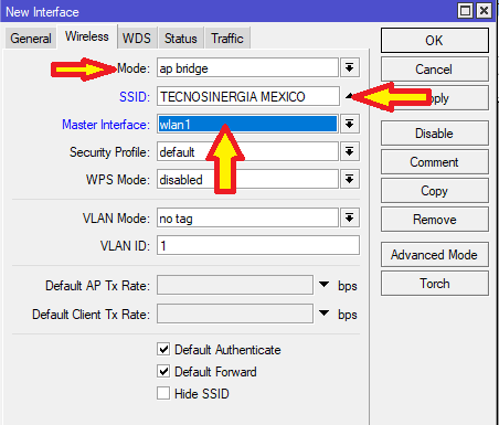 ¿Cómo realizar AP´s virtuales en Mikrotik? – Centro de Ayuda Tecnosinergia - Tecnosinergia S. de ...