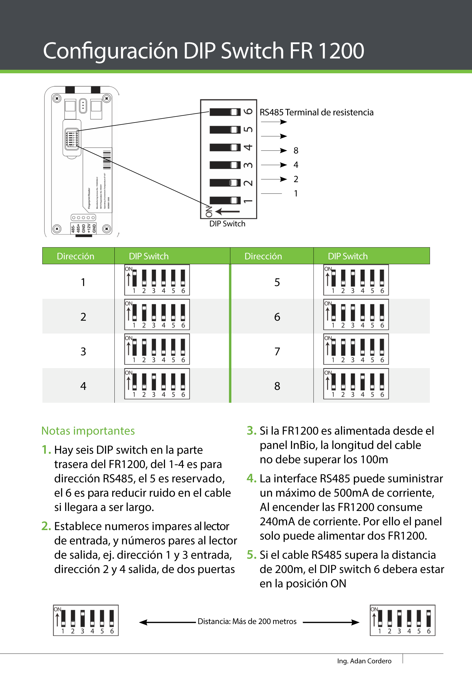 ¿Cómo realizar la configuración de una lectora FR1200 de ZKTeco? – Centro de Ayuda Tecnosinergia ...
