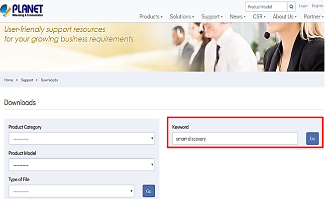 ¿Dónde descargo la herramienta de Smart Discovery Lite de Planet ...
