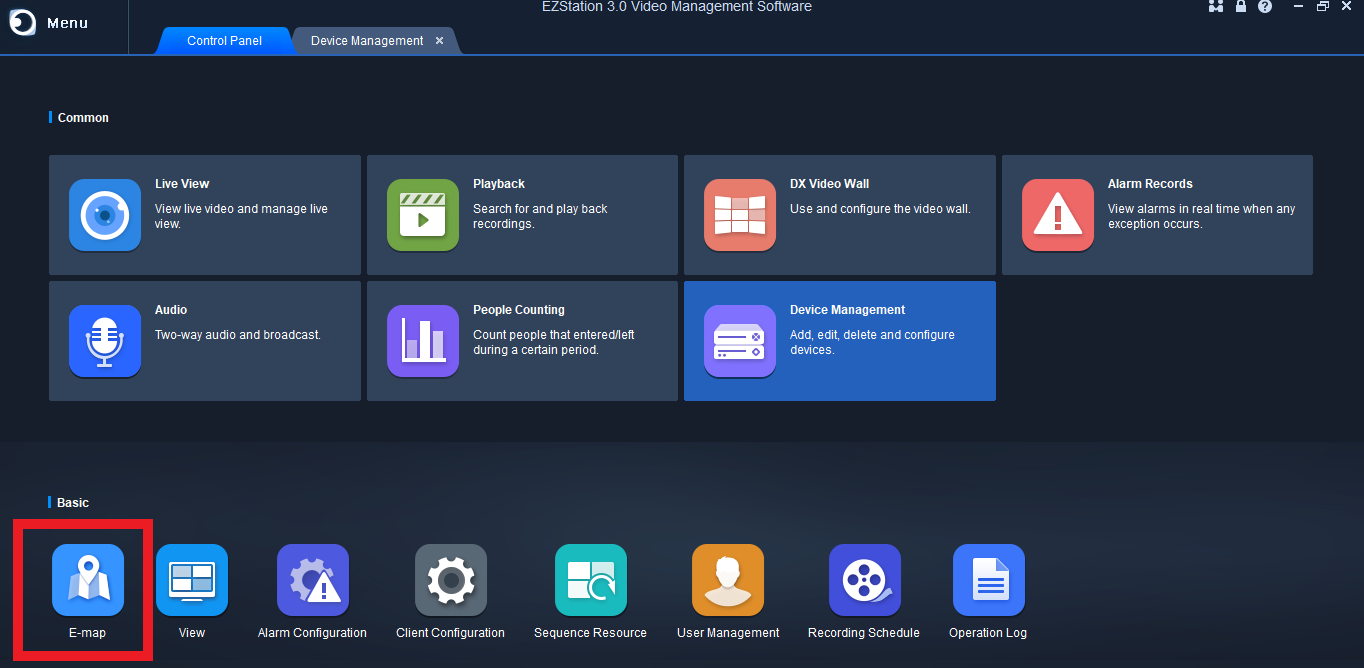 ¿Cómo configurar la función de E-map en EZStation 3.0? – Centro de ...