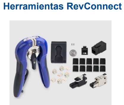 Guía de instalación para conectores RJ-45 REVConnect (Jack o plug ...
