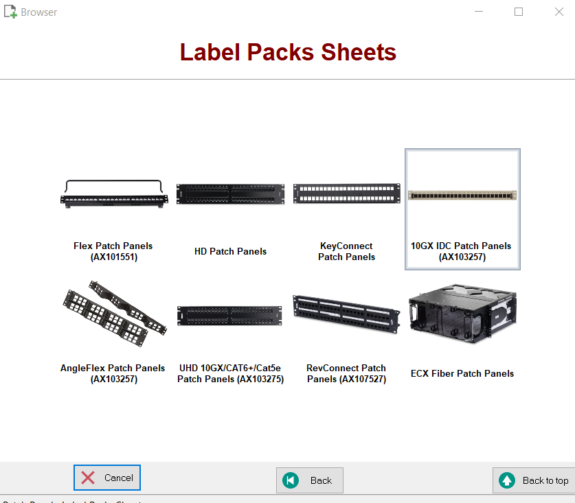 Etiquetas LabelFlex BELDEN – Centro de Ayuda Tecnosinergia - Tecnosinergia S. de R.L. de C.V ...