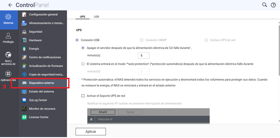 Cómo Programar el Apagado Seguro de tu NAS QNAP con un UPS (Paso a Paso) – Centro de Ayuda ...