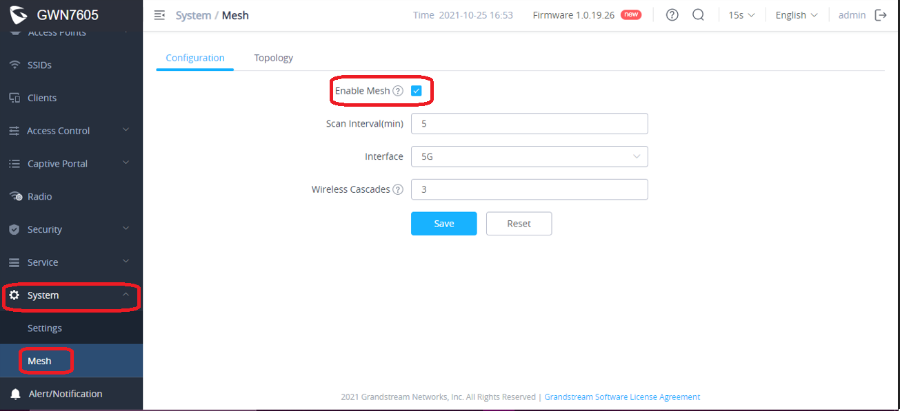 ¿Cómo crear una red MESH en los Access Point de Grandstream? – Centro ...
