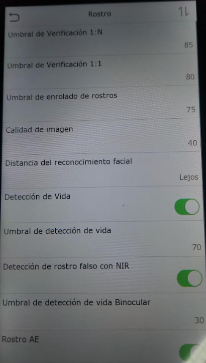 ¿Cómo Habilito el Modo Anti-parpadeo, Umbral de Registro Facial ...