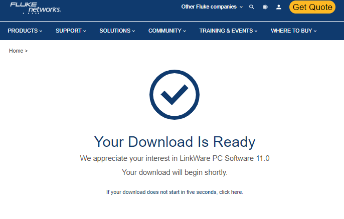 Descarga LinkWare PC Cable Test Management Software – Centro de Ayuda ...