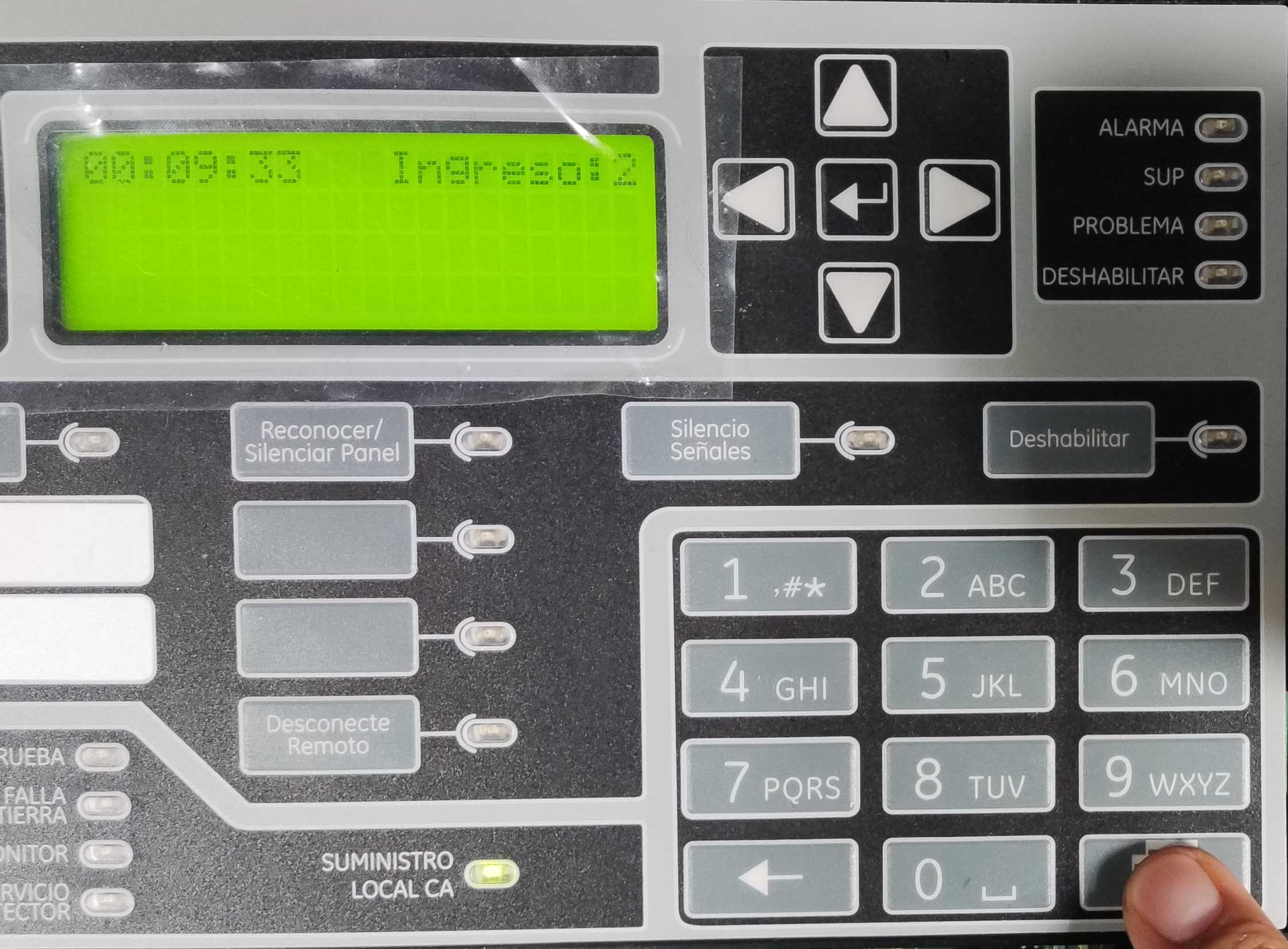 Como cambiar la configuración del lazo de un panel VS1 de clase B a ...